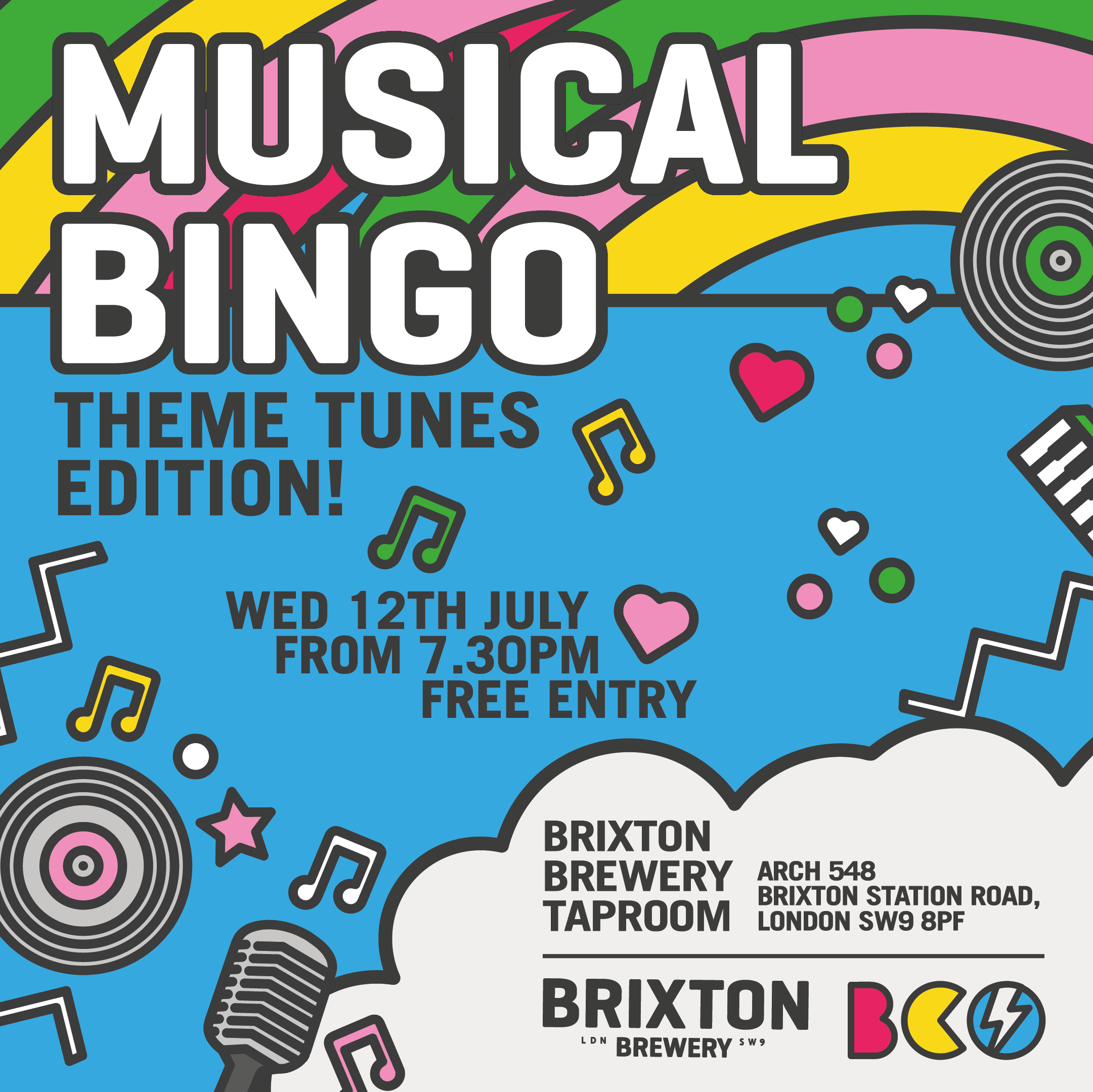 Musical Bingo @ Brixton Brewery Taproom - Brixton Chamber Orchestra